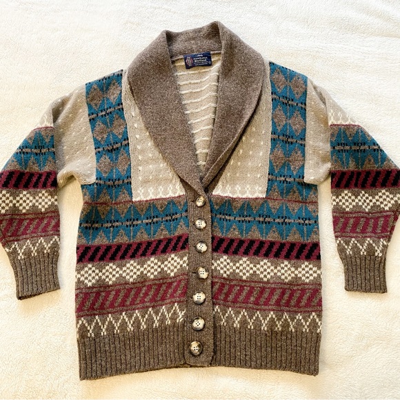 Avon | Sweaters | Vintage Avon Scottish Shetland Wool Sweater | Poshmark